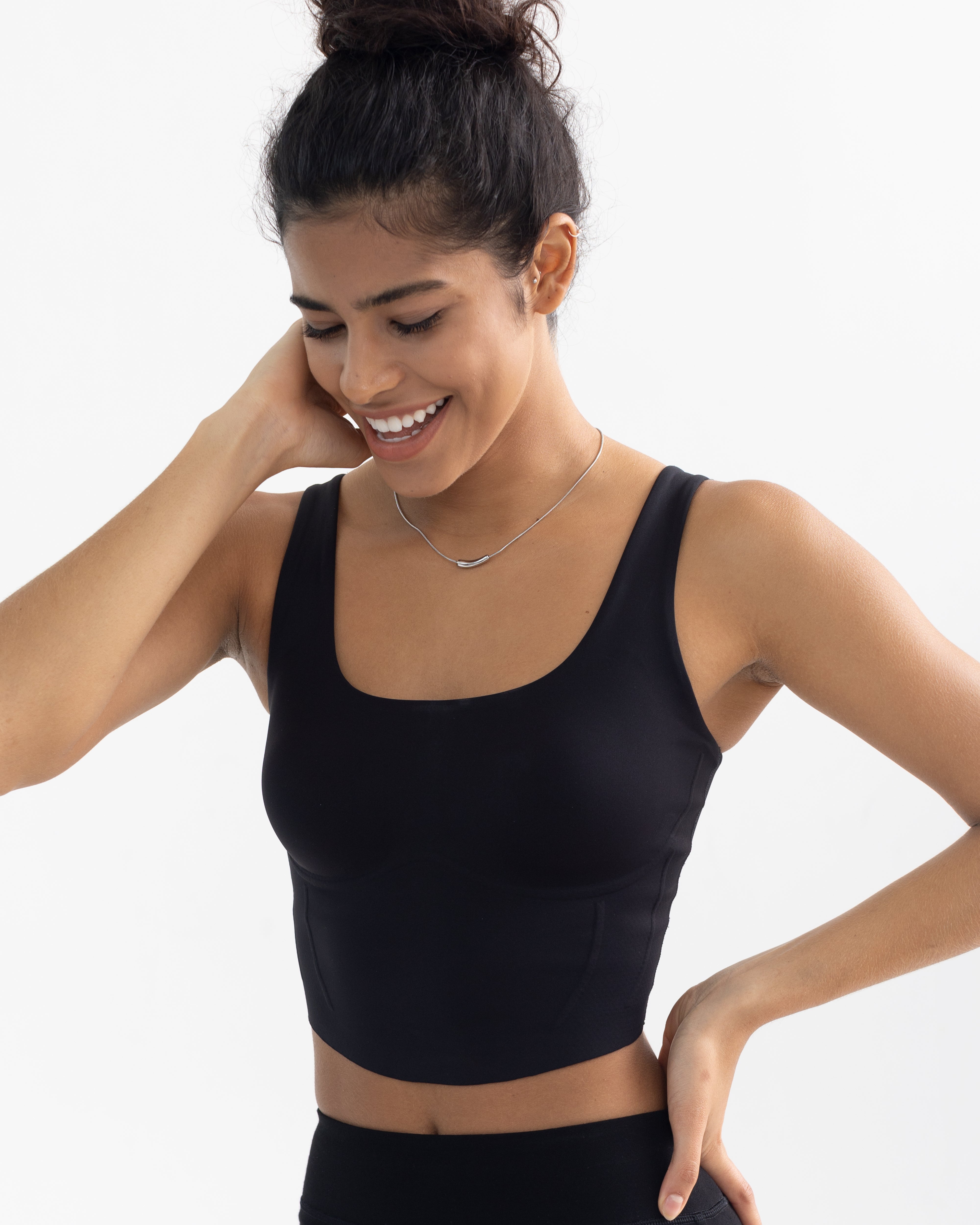 Delicate Care Mid Support Bra Tank – Heyviva