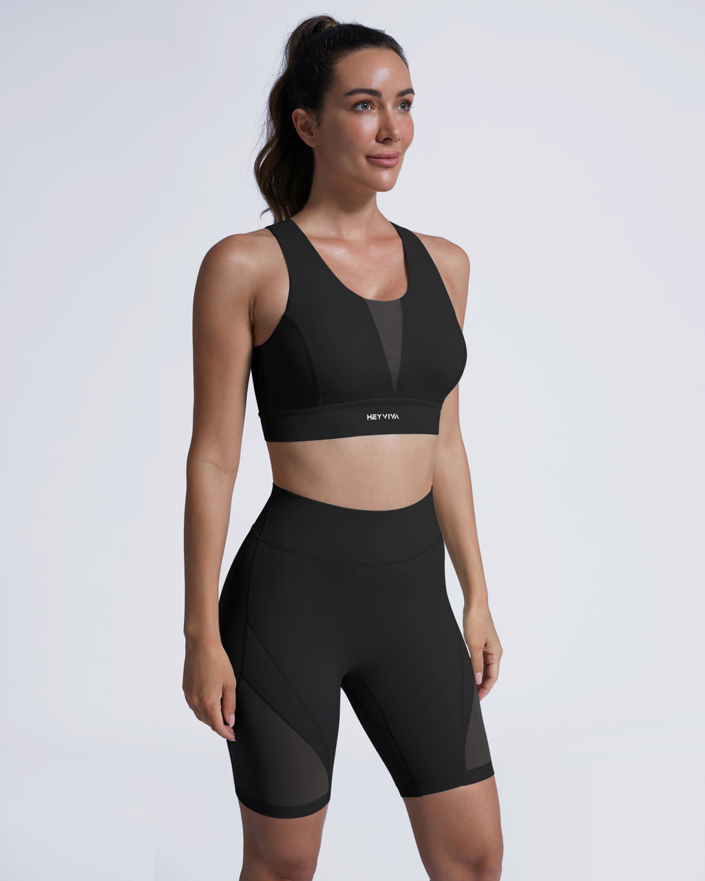 Delicate Care Medium Support Bra With Mesh – Heyviva